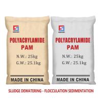 China Industrial Grade Chemical Flocculant Water Soluble Polymer APAM Polyacrylamide Anionic for sale