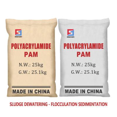 China Industrial Grade Chemical Flocculant Water Soluble Polymer APAM Polyacrylamide Anionic for sale