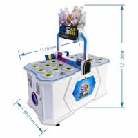 China JC-99 Double Player Whack-A-Mole Coin Operated Game Machine with 1 Year Warranty for Amusement Centers for sale
