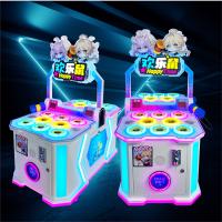 China JC-99 Double Player Whack-A-Mole Coin Operated Game Machine with 1 Year Warranty for Amusement Centers for sale