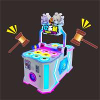 China JC-99 Double Player Whack-A-Mole Coin Operated Game Machine with 1 Year Warranty for Amusement Centers for sale