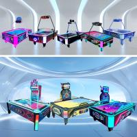 China QG-01 Air Hockey Table with LED Game Board and Rechargeable Battery for 2 Players Aged 8+ Years for sale