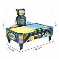 China QG-01 Air Hockey Table with LED Game Board and Rechargeable Battery for 2 Players Aged 8+ Years for sale