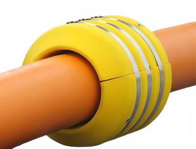 China Polyurethane PU Submarine Cable Bending Limiter Water And Grease Resistance for sale