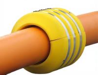 China Custom Submarine Cable Protection PU Bend Limiter Polyurethane Bend Restrictor for sale