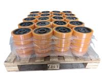 China Customized OEM PU Coated Wheels Heavy Duty Industrial Polyurethane Wheels for sale