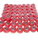 China 90 A Shore Hardness Polyurethane PU Coated Wheels Anti Corrosion For Transmission for sale