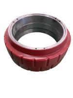 China Anti Oil And Corrosion Heavy Duty PU Wheels Polyurethane Coating Wheels for sale