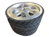 China Anti Oil And Corrosion Heavy Duty PU Wheels Polyurethane Coating Wheels for sale
