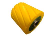 China Customized Polyurethane Coating Wheels 90 A Shore Hardness PU Wheel for sale