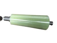 China Wear Resistant PU Polyurethane Coating Roller 90 A Shore For Conveyor System for sale