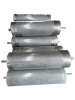 China Custom Polyurethane Rollers 95 A Shore Hardness Polyurethane Coated Roller Anti Wear for sale