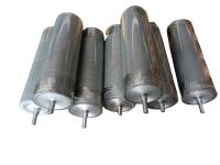 China Custom Polyurethane Rollers 95 A Shore Hardness Polyurethane Coated Roller Anti Wear for sale