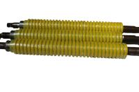 China Customized PU Coated Roller 95 A Shore Hardness Polyurethane Coating Roller for sale