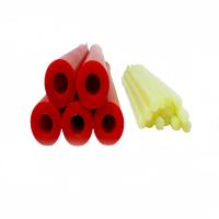 China Colorful PU Rod Polyurethane Round Stock 65 - 95 A Shore Hardness Customized for sale