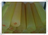 China 10mm - 300mm Diameter PU Rod 65-95 A Shore Hardness Polyurethane Round Stock Cusotm Color for sale