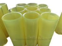 China 2mm - 50mm Thick Industrial PU Sheets Yellow Color Urethane Sheeting for sale