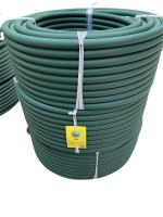 China Green Rough Surface PU Round Belt Oil Resistance Anti Slip Polyurethane Belt for sale
