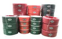 China Green Rough Surface PU Round Belt Oil Resistance Anti Slip Polyurethane Belt for sale