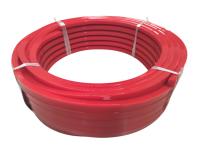 China Long Lasting Red PU V Belt 88A Shore Hardness For Mechanical Transmission for sale