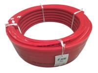 China Long Lasting Red PU V Belt 88A Shore Hardness For Mechanical Transmission for sale