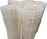 China Transparent Polyurethane V Belt Wear Oil Resistant PU Transmission Belt 90A Hardness for sale