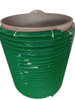 China Green Color Polyurethane PU Ridge Top Belt Pentagon Belting 90 A Shore Hardness for sale