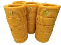 China 90A Hardness Reinforced Round Belt Polyurethane Pentagon Belt For Transmission for sale