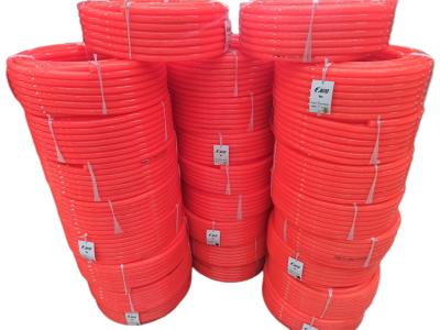 China 30m - 200m PU Reinforced Round Belt Wear Resist Polyurethane Round Belt for sale