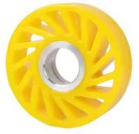 China Yellow Polyurethane Sun Wheel For Printing Industry Sheet Feeding Wear Resistant for sale