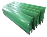China Casting PU Conveyor Belt Cleaner Scraper 60 - 90A Hardness Polyurethane Scraper for sale