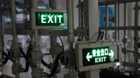 China 3 Watts Aluminum Alloy Die Casting Explosion Proof Emergency Exit Sign With 120 Mins for sale