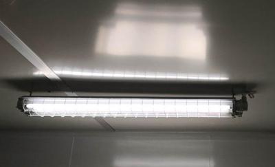 China Ex de IIC T6 Gb Explosion Proof LED Fluorescent Light 2ft 4ft IP66 18W T8 Tube Fixture for sale