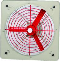 China Aluminum Alloy Explosion Proof Exhaust Axial Fan Shutter Fan 750W 9500m3/h Zone 1&2 for sale