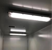 China GRP Explosion Proof Fluorescent Light 1200mm 2x18W ATEX Certified for Chemical Industrial for sale