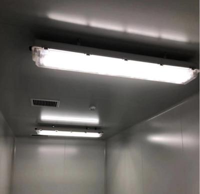 China GRP Explosion Proof Fluorescent Light 1200mm 2x18W ATEX Certified for Chemical Industrial for sale