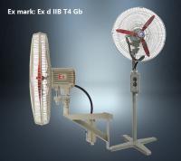 China ATEX Explosion-Proof Pivoting Fan 6600-18000m³/h IP54 for Chemical Oil Gas Mining for sale