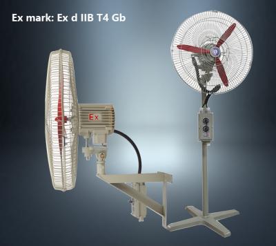 China ATEX Explosion-Proof Pivoting Fan 6600-18000m³/h IP54 for Chemical Oil Gas Mining for sale