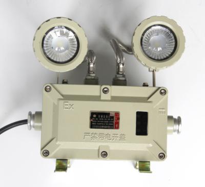 China 3W*2 ExProof Emergency Light Built-In Maintenance-Free Battery Pack ≥120min for sale