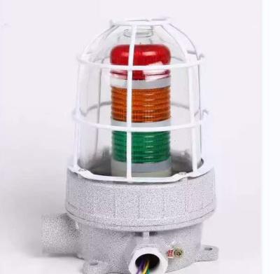China Explosion Proof Sound and Light Alarm Warning Light 5W 120dB AC220V for sale