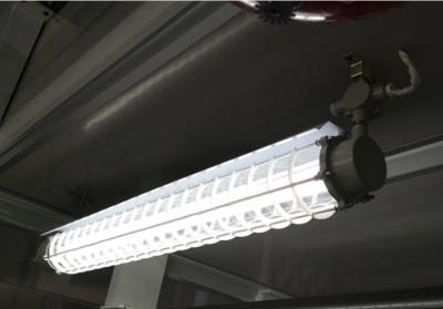 China Zone 1 Flame Proof 2*18w Led Explosion Proof T8 Fluoresce Light for sale