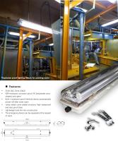 China LT8 Explosion Proof Led Fluorescent Tube Liner Light  Atex Hazardous for sale