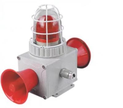China Explosion Proof Sound and Light Alarm Warning Light 20W 180dB IP66 Industrial Safety Device for sale
