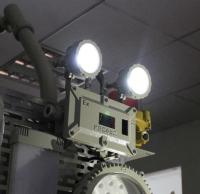 China Double Head Explosion Proof LED Emergency Light IP66 Waterproof ATEX Zone 1 Zone 2 with 2×3W LED and 120 Minute Runtime for sale
