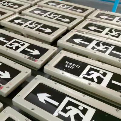 China 2*3W Explosion Proof Exit Emergency Lights IP65 Life Span >50000H for sale