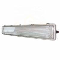 China Safety Class Ⅱ Explosion Proof Fluorescent Light Zone 21 And 22 9-14mm Cable for sale