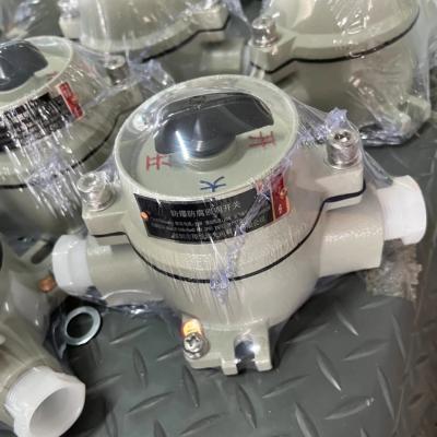 China Crown Extra SW-10 Explosion Proof Switch 2 Poles 10A 220V/380V IP65 9mm-13mm Cable for sale