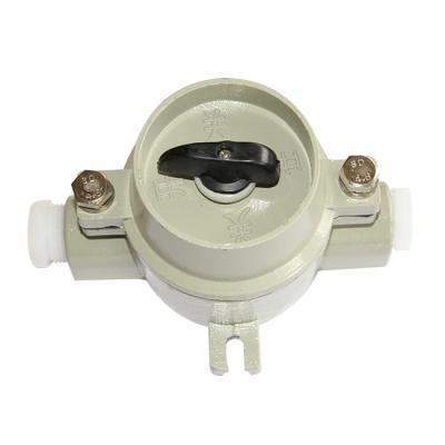 China Explosion Proof Switch 10A IP65 Surface Mount 2 Poles Cable 9-13mm ATEX for sale