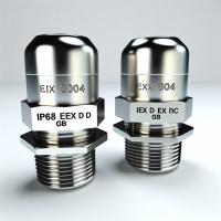 China ATEX Certified Explosion Proof Cable Gland 6-12mm IP68 Brass for Hazardous Locations for sale