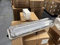 China 120-Degree Beam Angle Explosion Proof Led Tube Fixture Advanced Anodizing And >80 CRI for sale